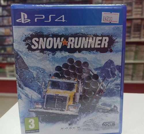 Snowrunner для ps4, ps5