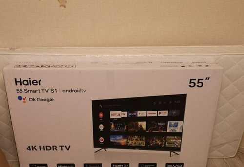Телевизор Haier 55 Smart TV S1, 55 дюймов 4K