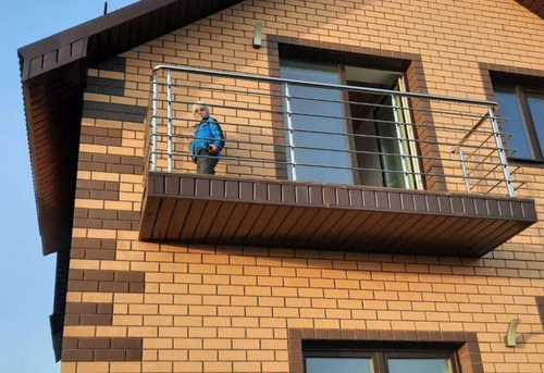 Комплект балконных ограждений 4м