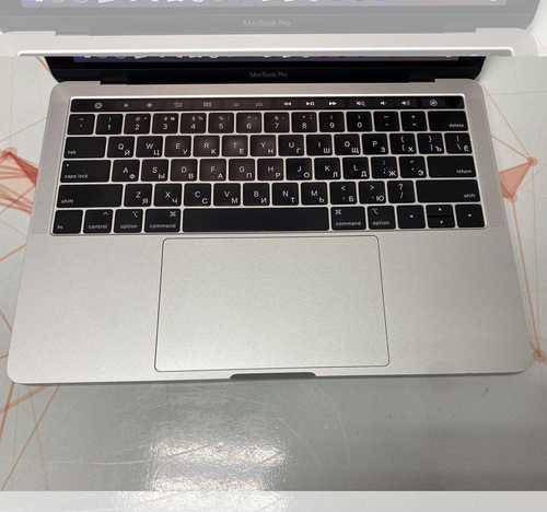 Топкейс macbook pro 13 2019 A2159 Silver