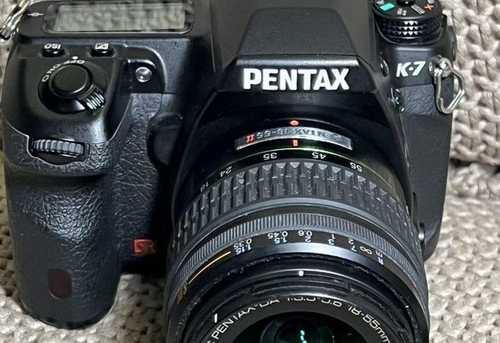Зеркальный фотоаппарат Pentax K7 kit