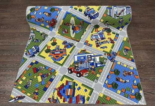 Палас детский игровой Лего, Дороги 2м