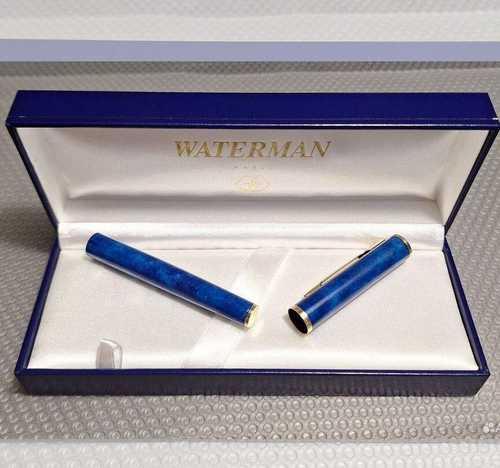 Ручка перьевая Waterman Apostrophe Marbled Blue GT