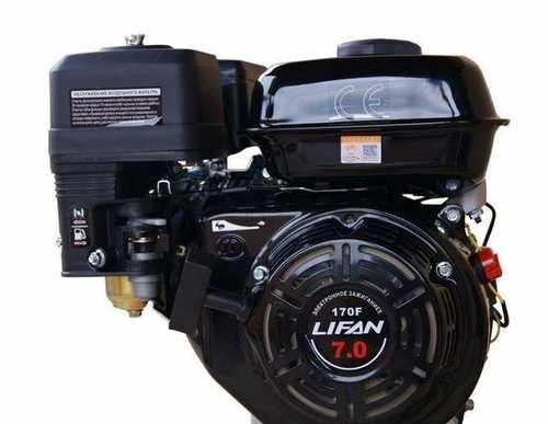 Двигатель lifan 170F ECO (7,0 л.с, d вала 19мм)