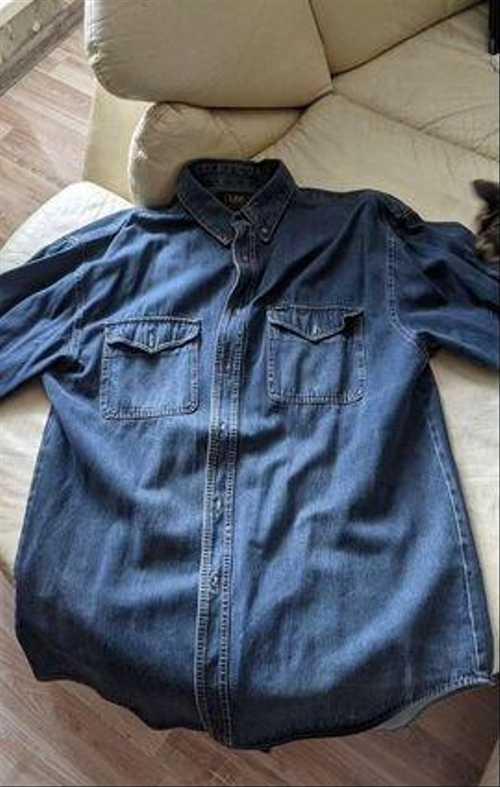 Джинсовая рубашка Lee made in usa