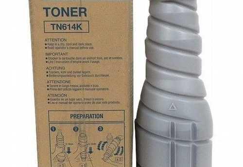 Тонер TN-614K (black), черный, ресурс 38 500 стр