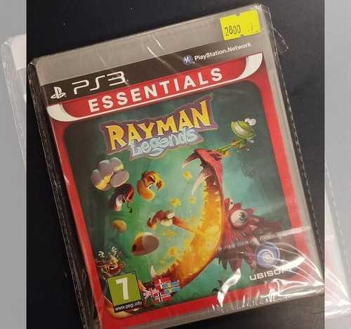 Rayman Legends PS3 Sealed