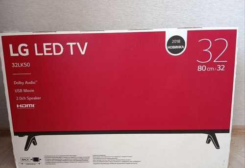 Телевизор LG LED TV (32LK50) б/у, цвет черный