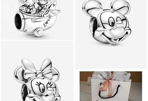 Pandora Disney шарм оригинал Микки Маус