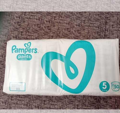 Подгузники Pampers Pants 5(12-17кг), 50 шт