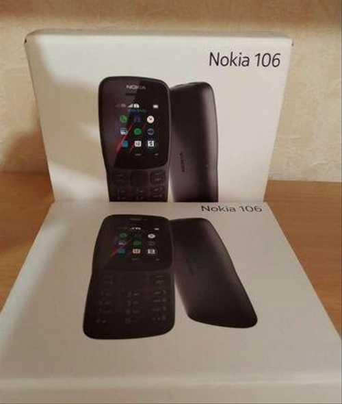 Мобильный телефон Nokia 106 Gray