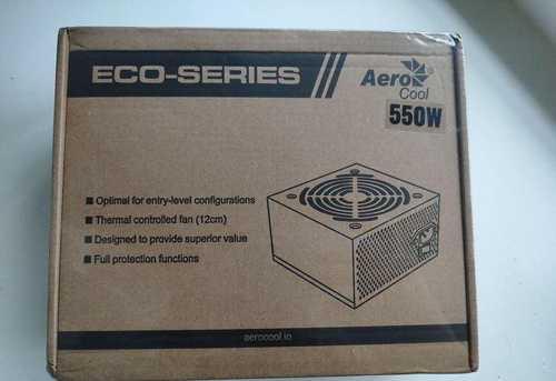 Новый блок питания aerocool eco 550w