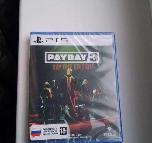 Payday 3 ps5 новый