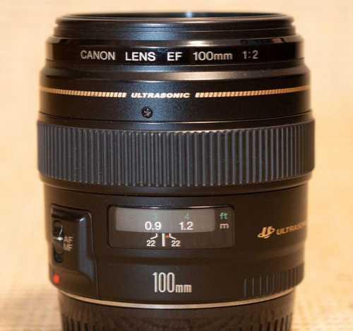 Объектив canon ef 100mm f2 usm