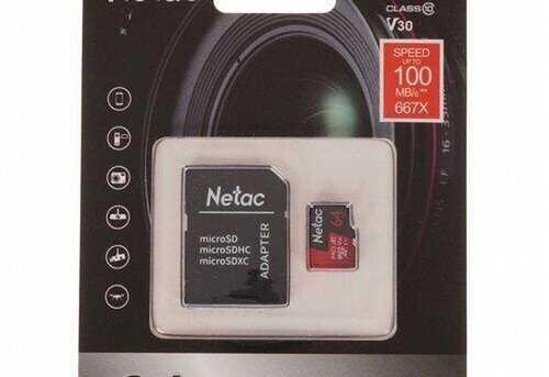 Карта памяти netac microsdxc 64GB