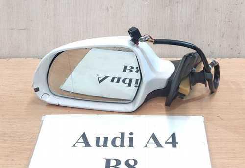 Зеркало Lh 14 пин с повторителем Audi A4 B8, 2014г