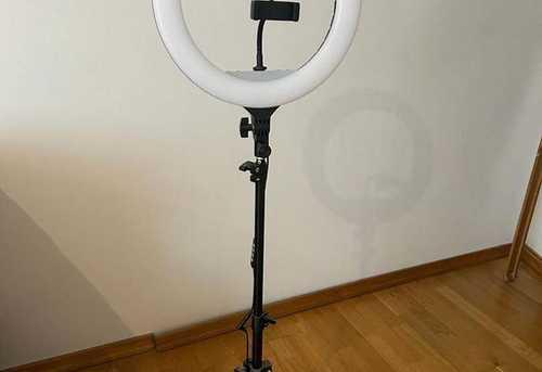 Кольцевая лампа со штативом 35 см