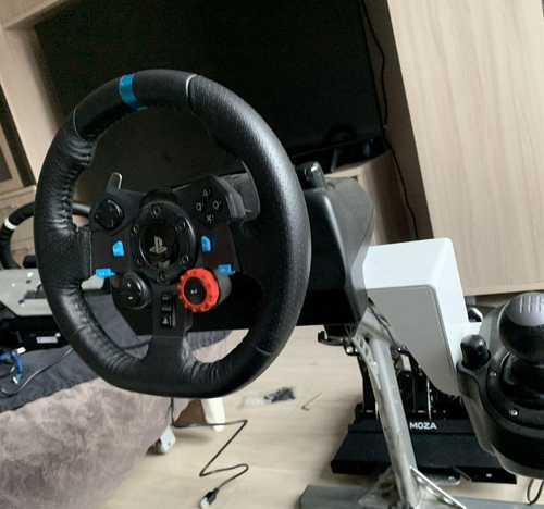 Logitech G29 + шифтер