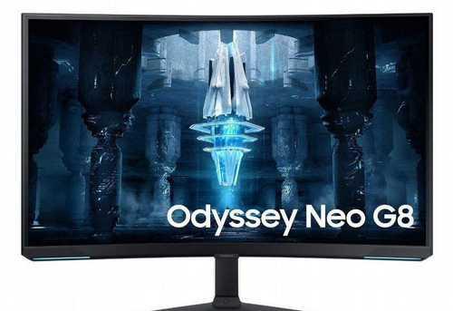 32" samsung odyssey neo g8 (ls32bg852ni) черный, б