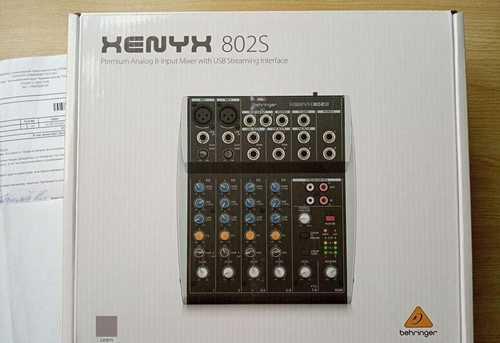 Микшерный пульт behringer xenyx 802S