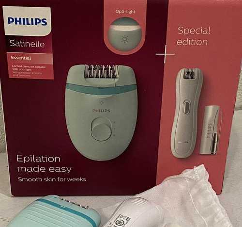 Эпилятор philips satinelle