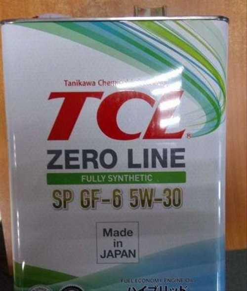 Масло моторное TCL Zero Line 5W30 4л