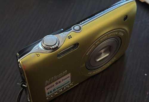 Компактный фотоаппарат nikon coolpix s 3100