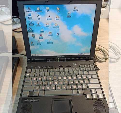 Ретро ноутбук Compaq Armada 4131t