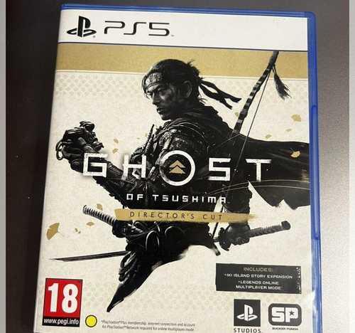 Ghost of tsushima ps5 диск