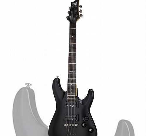 Schecter SGR C-1 msbk - электрогитара, цвет чёрный