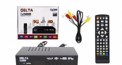 Приставка для цифрового тв, DVB-T2 delta T8000