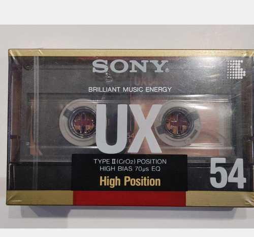 Аудиокассета Sony UX 54 type ll (chrome)