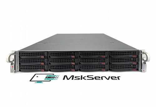 Сервер Supermicro 6028U-TR4T+ 2x E5-2640v4 512Gb