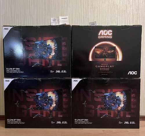 Монитор AOC c27g2zu, 240hz, 0.5ms, новый Ситилинк