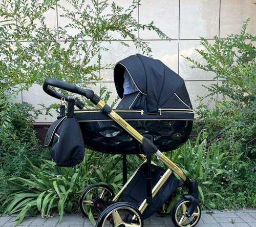 Коляска Adamex Chantal Special Edition 2в1 черный