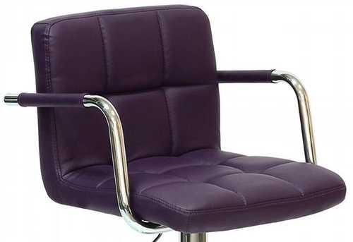 Барный стул Barneo N-69 Kruger Arm фиолетовый