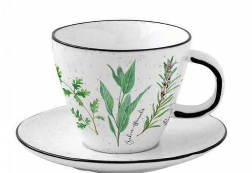 Чашка с блюдцем Herbarium, EL-R2204 heru