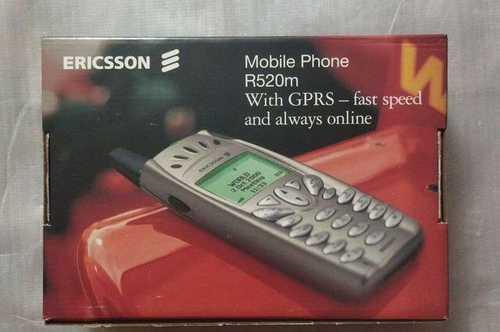 Телефон мобильный Ericsson R520m полный комплект