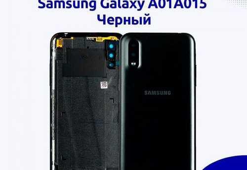 Задняя крышка для Samsung Galaxy A01/A015 Чёрный