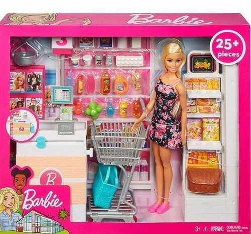 Набор игровой Barbie Супермаркет