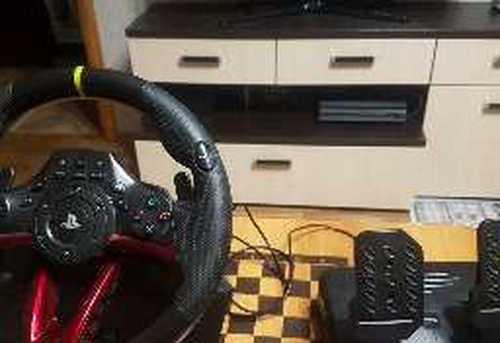 Игровой руль hori racing wheel apex