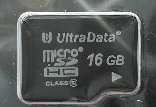 Карта памяти micro sdhc 16gb