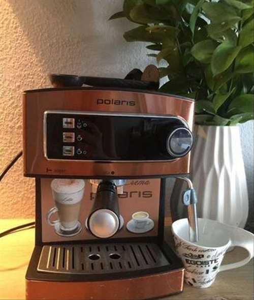 Кофемашина кофеварка polaris