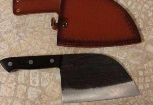Сербский кованый нож с ножнами