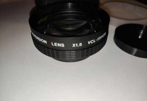 Sony tele conversion lens x1.5 vcl-1552B