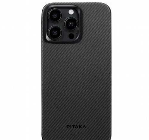 Чехол Pitaka MagEZ Case 4 iPhone 15 Pro Max Black