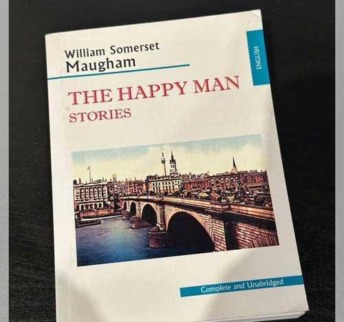 Книга на английском "The Happy Man Stories" Моэм У