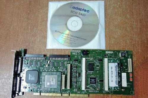 Контроллер Adaptec scsi raid 3000S