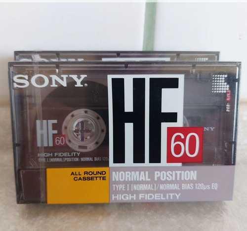 Аулиокассеты новые sony hf