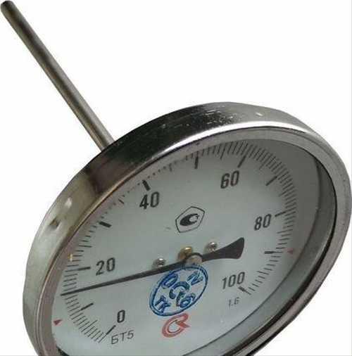 Термометр биметаллический бт-51.111 (0+100) 150мм